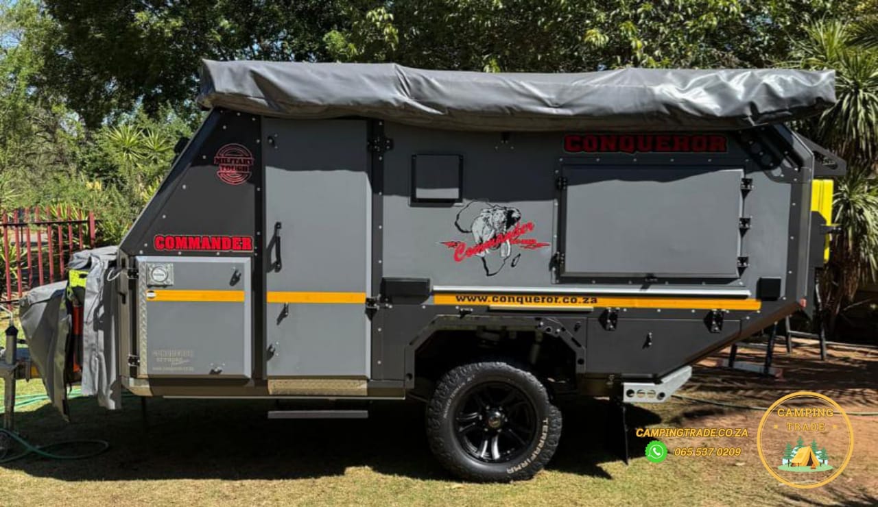 SOLD 2021 Conqueror Commander Platinum Edition Off Road Camping Traile ...
