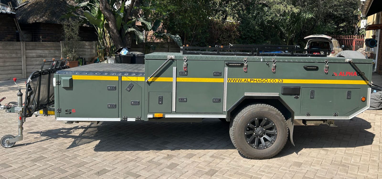 SOLD 2023 AlphaGo S6 V1 Camping Trailer (CT 1324) – My Store