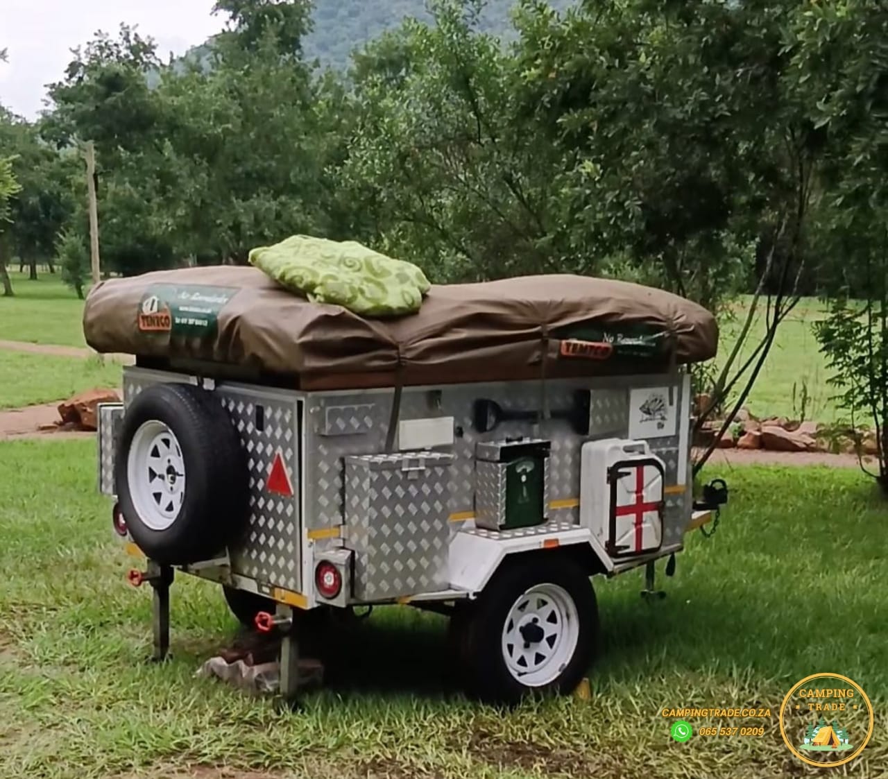 SOLD 2018 Danmar Chameleon Camping Trailer (CT 1270) – My Store