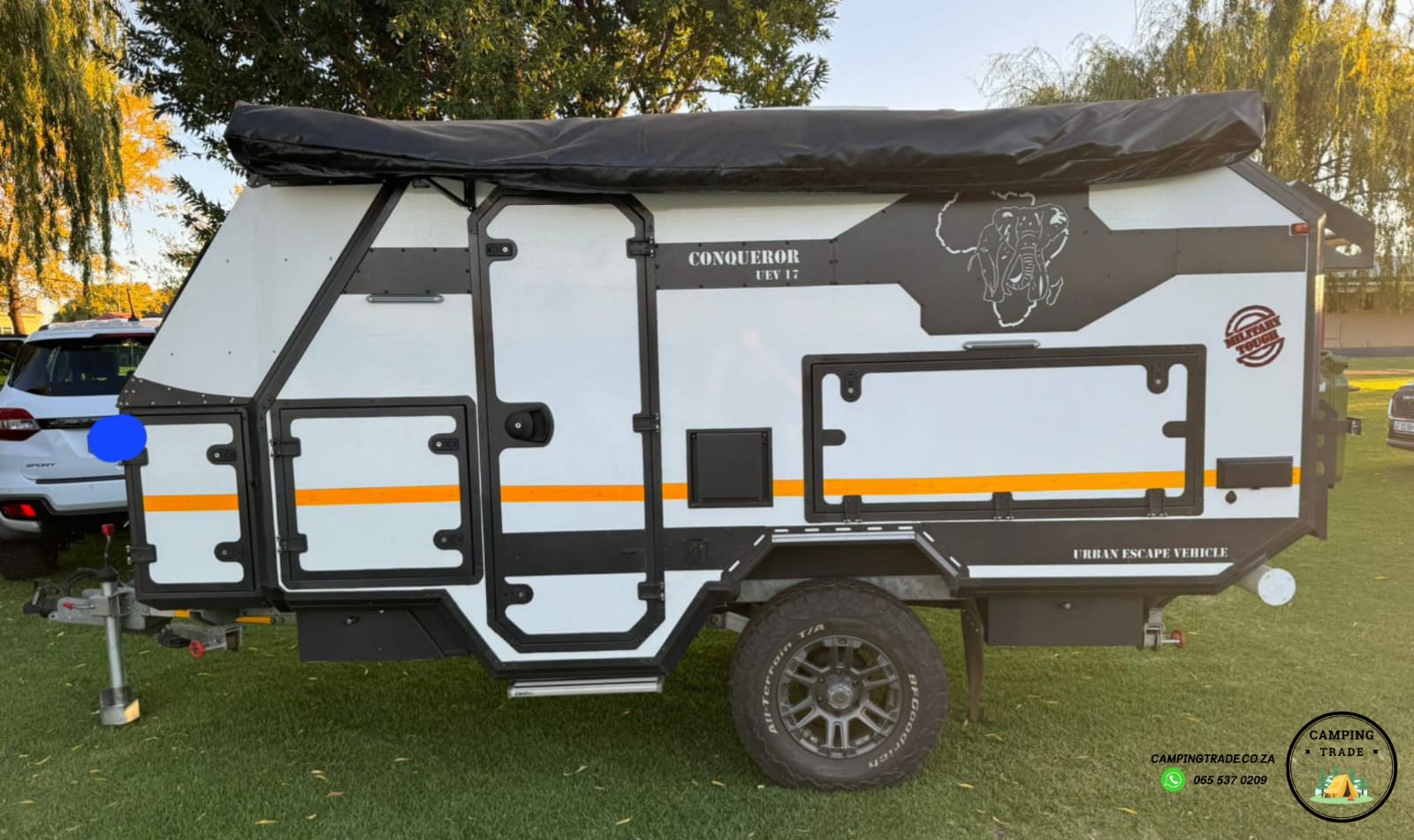 SOLD 2019 Conqueror UEV-17 Off-road Camping Trailer (CT 1132) – My Store