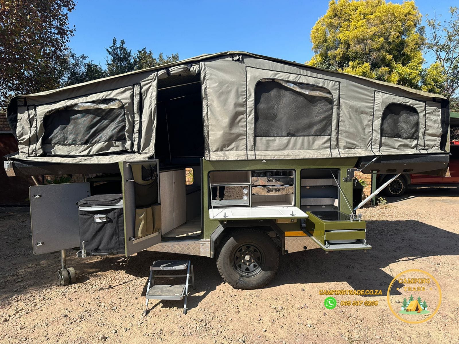 SOLD 2019 Invader Quatro Off-Raod Camping Trailer (CT 1137) – My Store